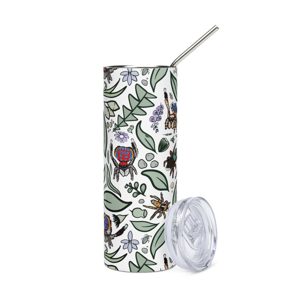 WA Maratus - Stainless steel tumbler | Penguin Empress Studios